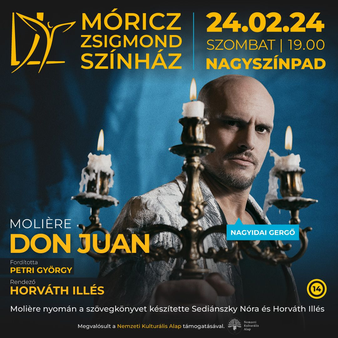 Már csak 2 nap és Don Juan premier! - Móricz Zsigmond Színház